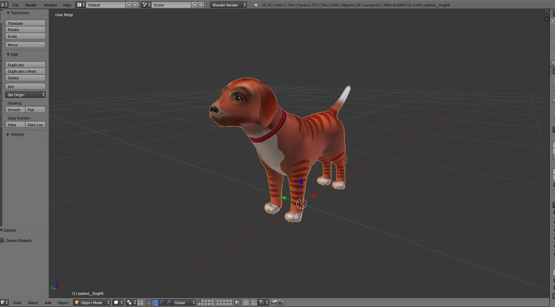 3D model puppy rigged - TurboSquid 1609352