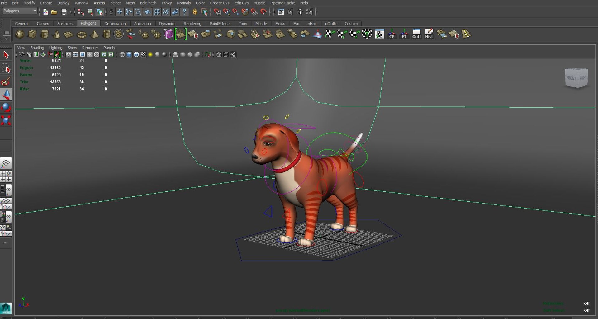 3D model puppy rigged - TurboSquid 1609352