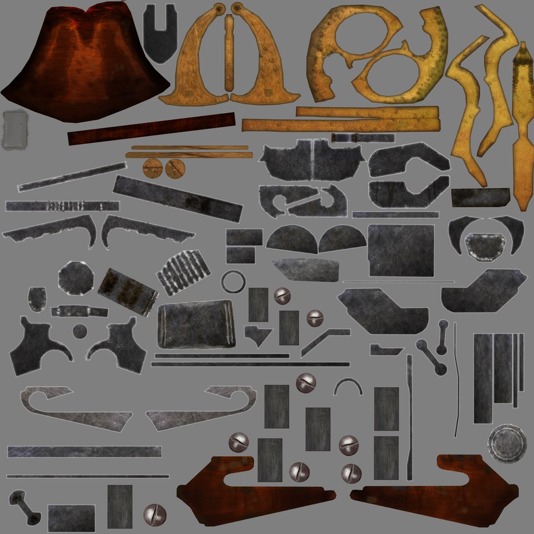 3D Model Medieval Gun - TurboSquid 1152295