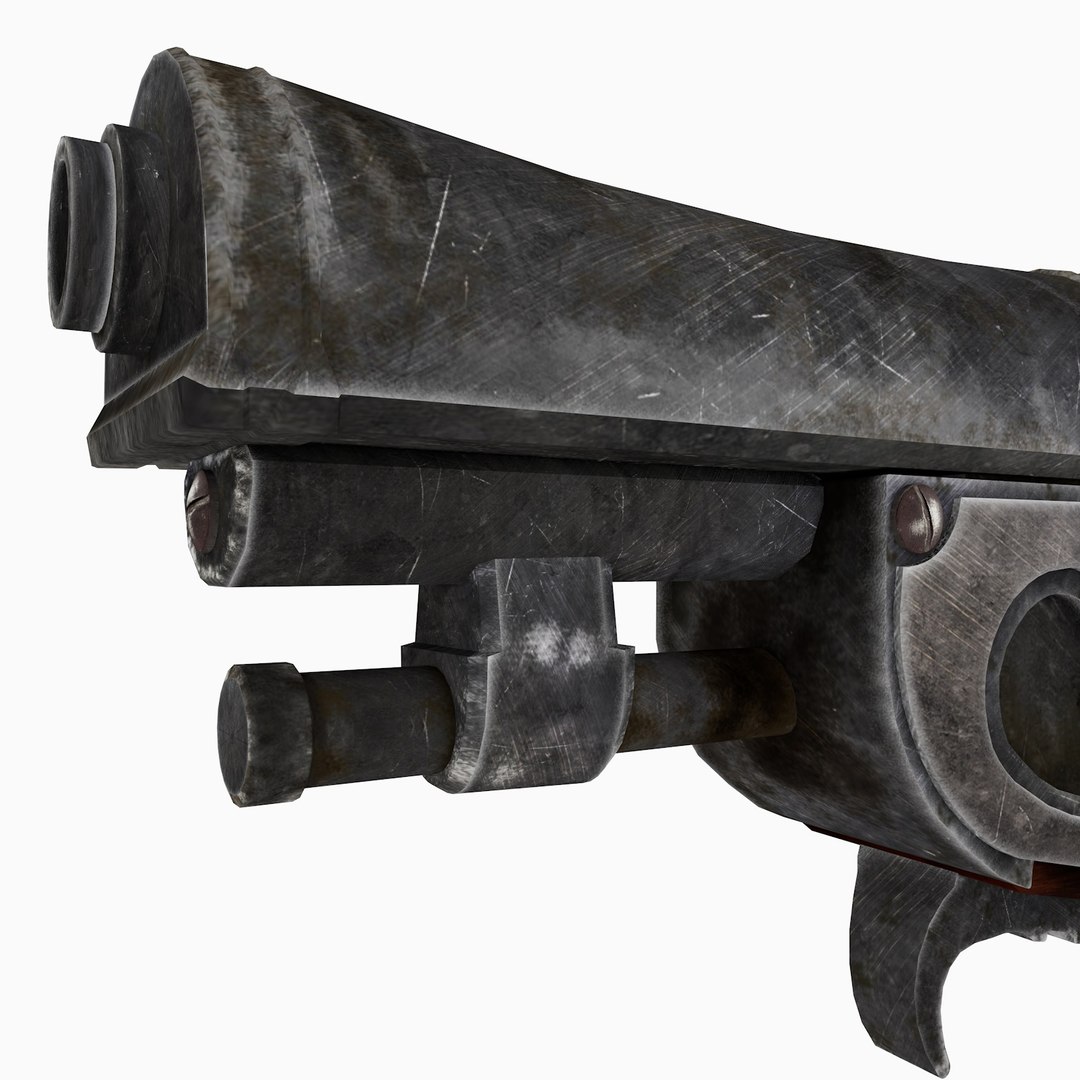 3D Model Medieval Gun - TurboSquid 1152295