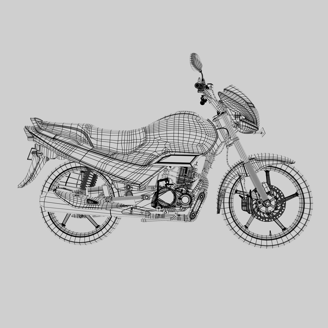 Hero Super Splendor Xtec 3D - TurboSquid 2225292