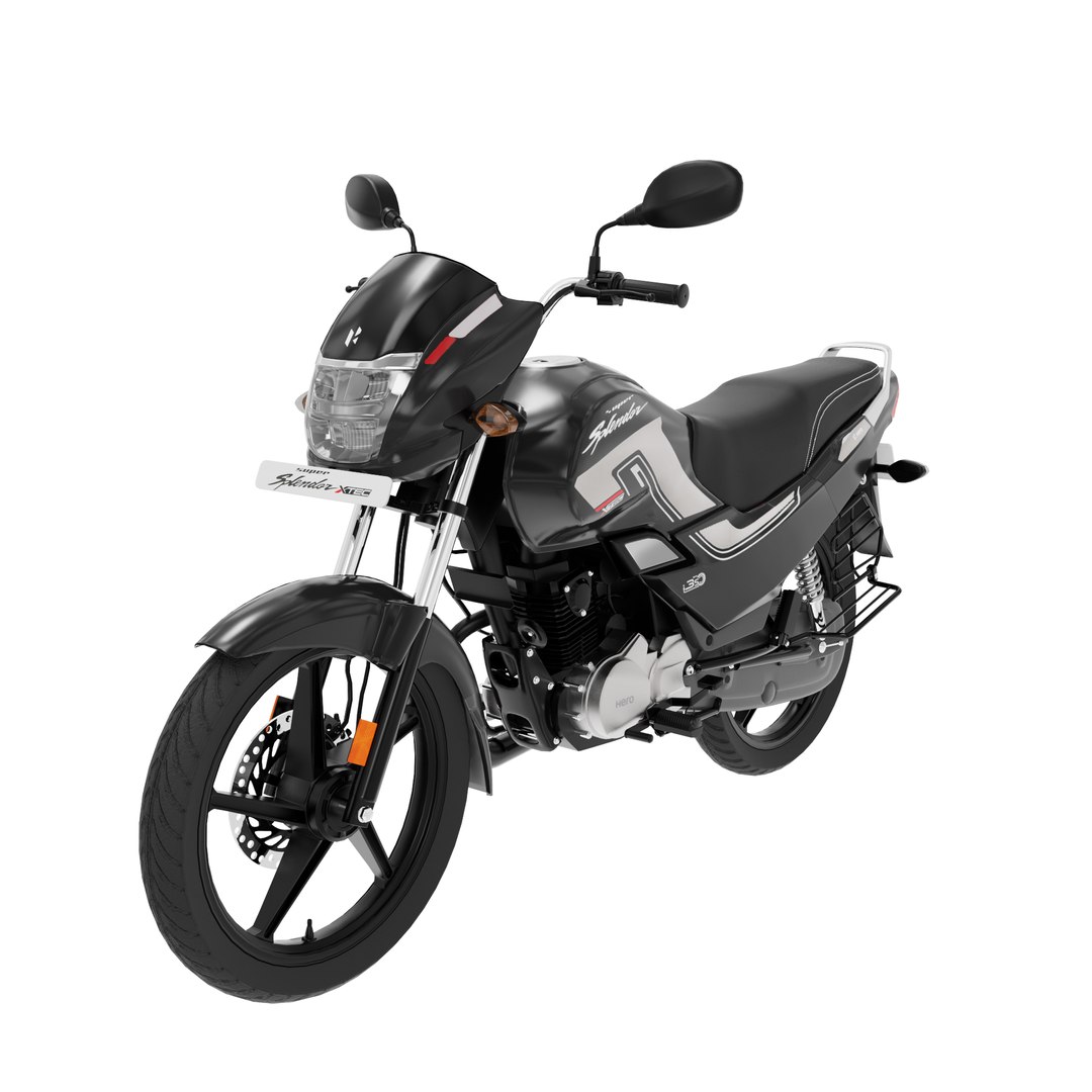 Hero Super Splendor Xtec 3D - TurboSquid 2225292