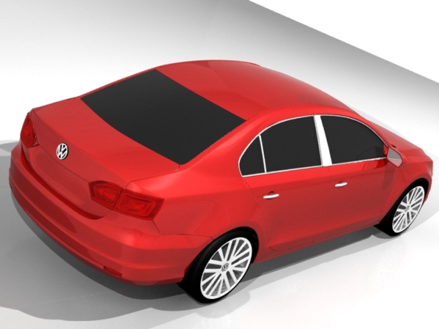 Volkswagen Jetta 2011 3d Model