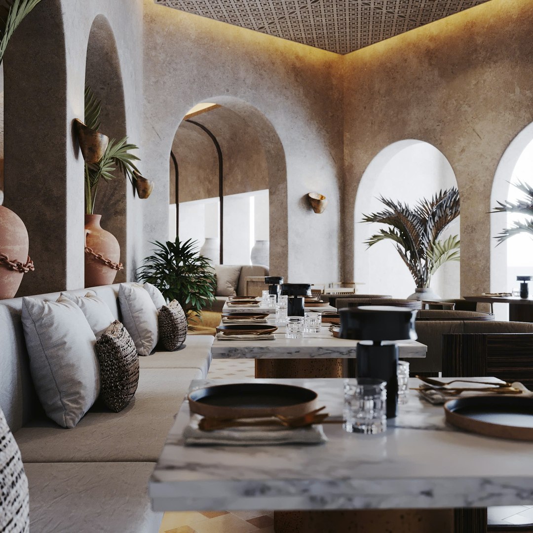 Restaurant Design 01 For 3DMax 3D Model - TurboSquid 2267713