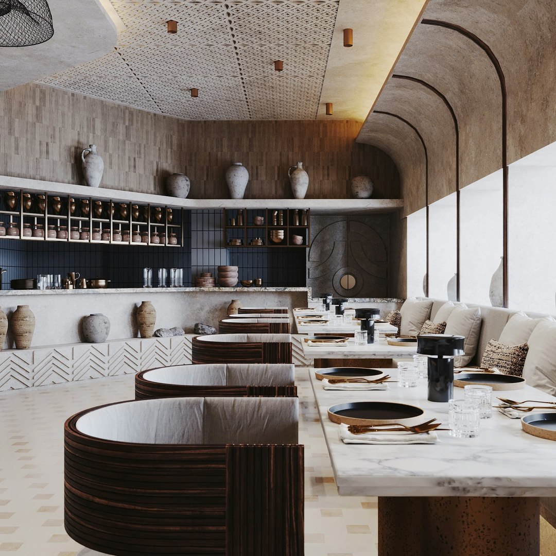 Restaurant Design 01 For 3DMax 3D Model - TurboSquid 2267713