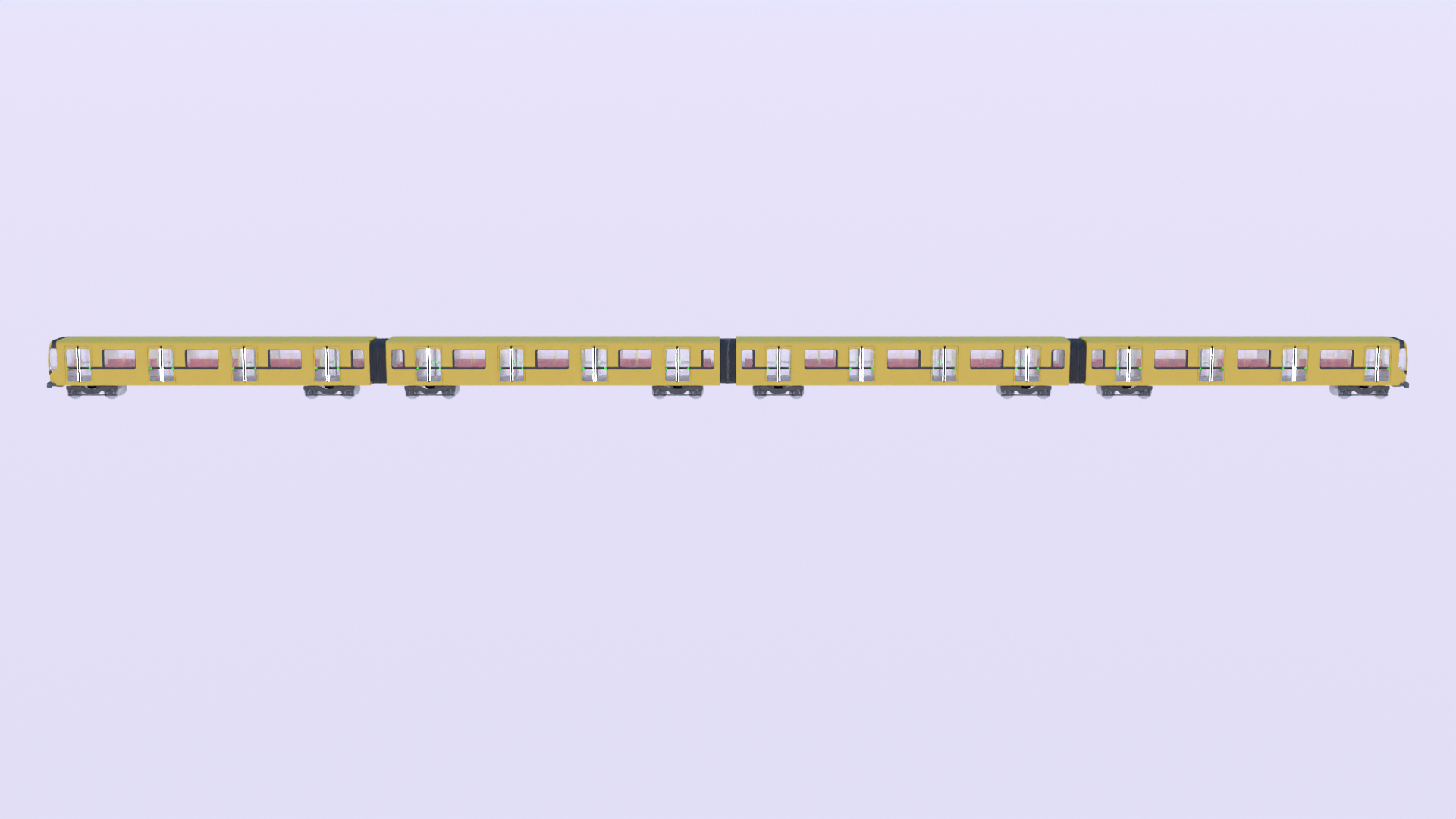 3D Metro Train Concept Model - TurboSquid 2161175