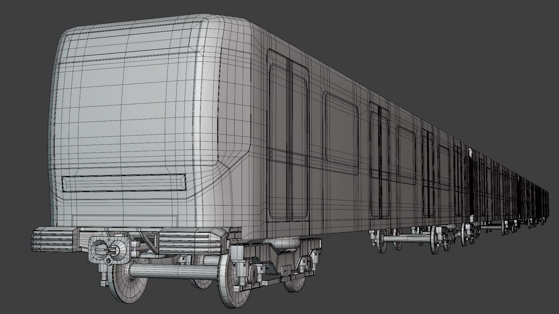 3D Metro Train Concept Model - TurboSquid 2161175