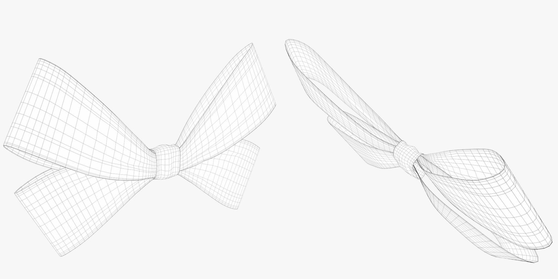 3D model bow ribbon 4 - TurboSquid 1233228