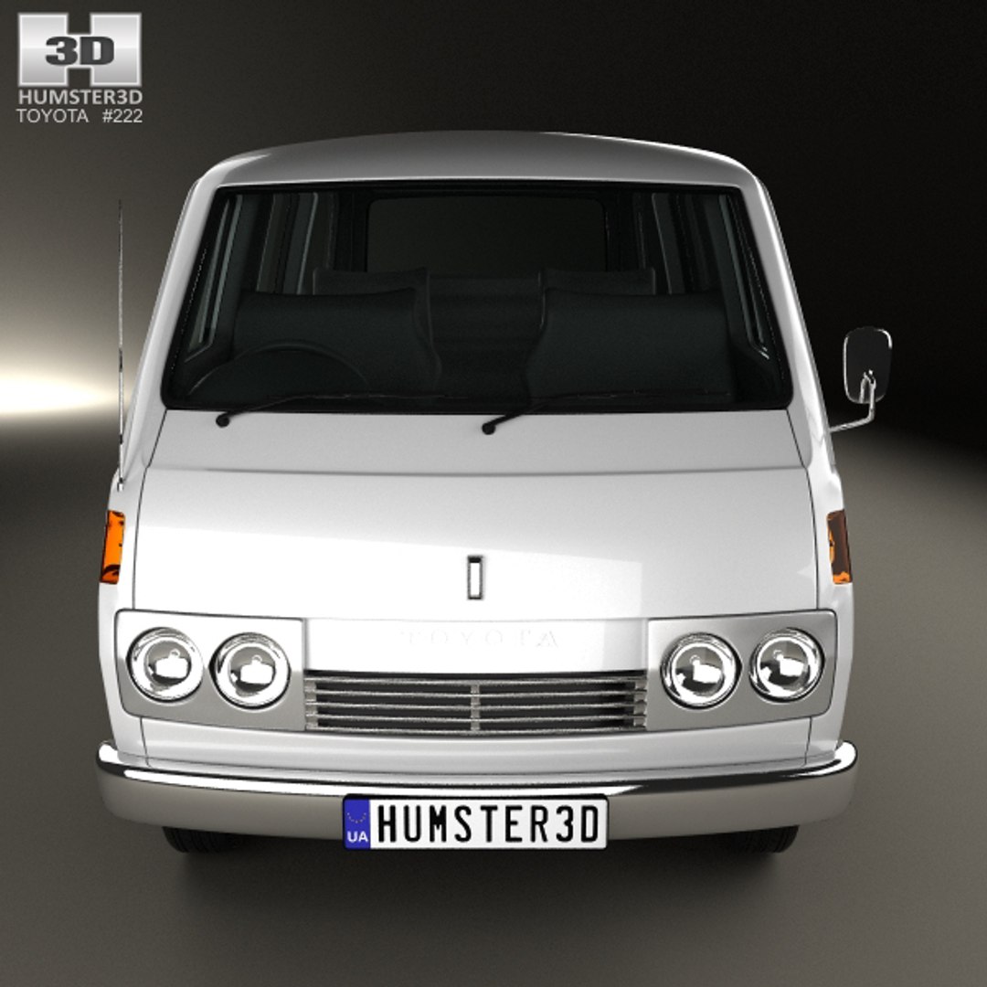 3D toyota hiace 1967 model - TurboSquid 1170744