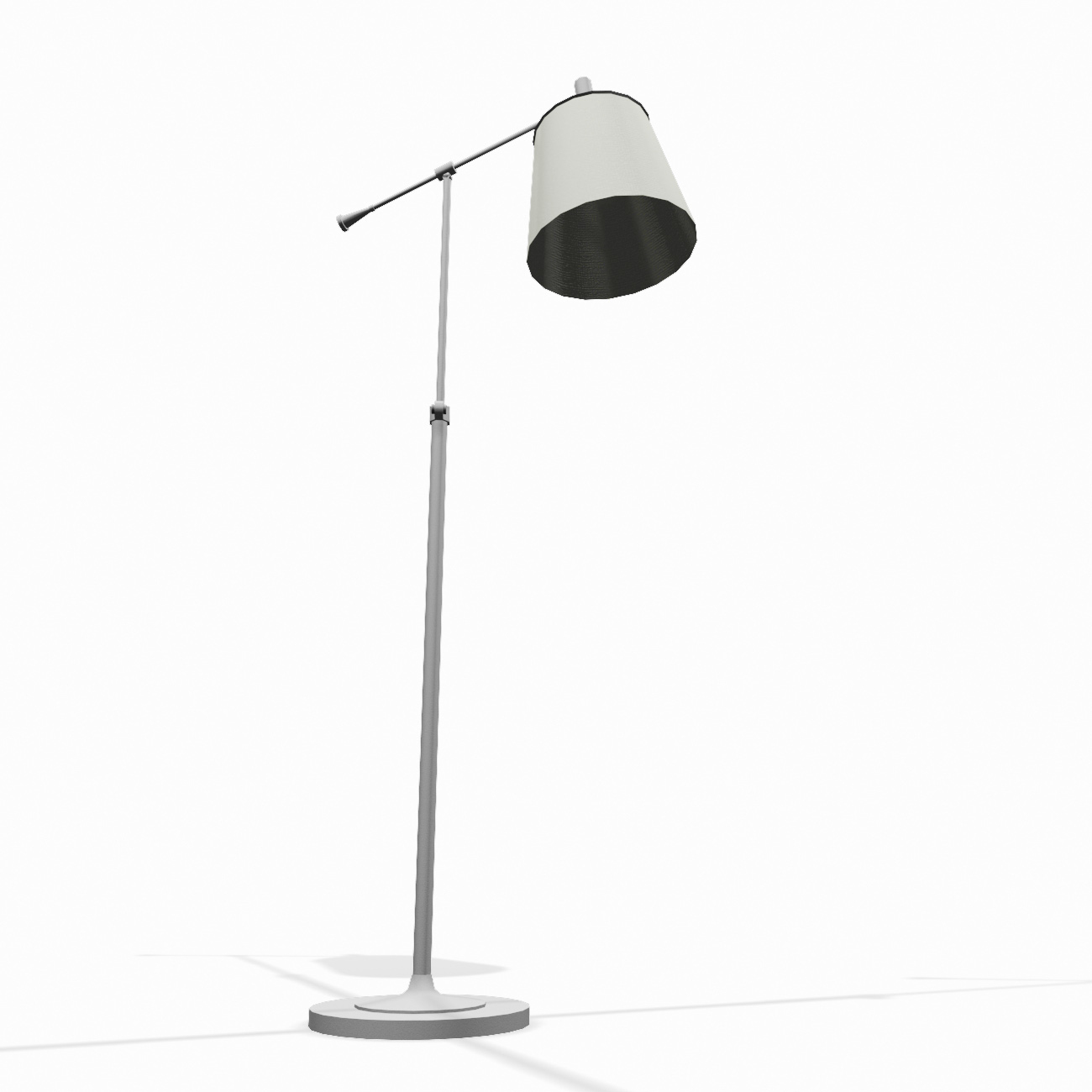 3d model standing living room lamp