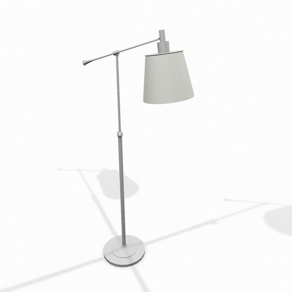 3d model standing living room lamp