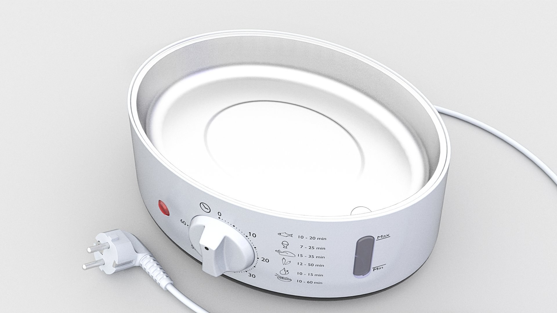 Food Steamer 3D Model - TurboSquid 1527504