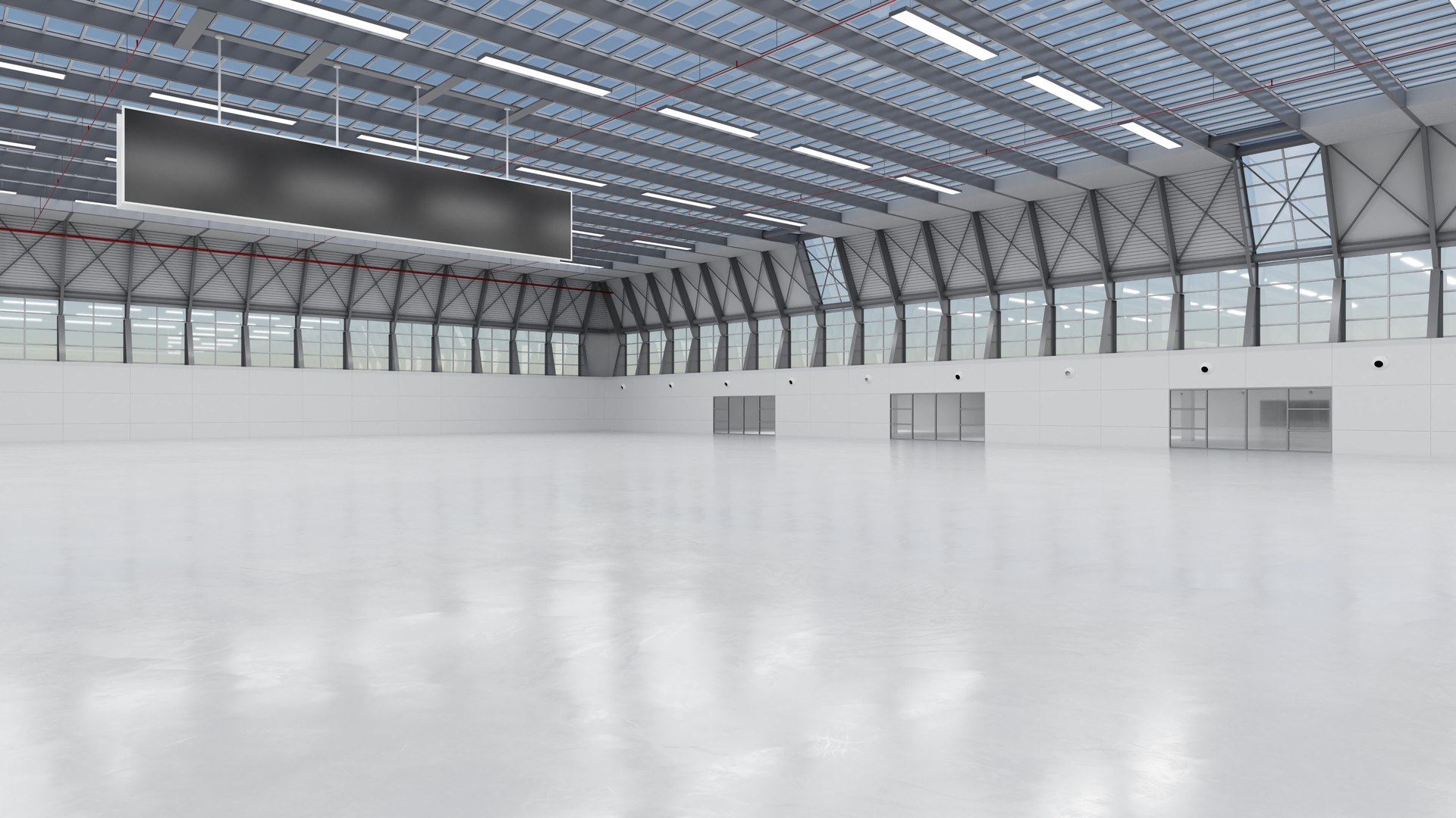 3D Exhibition Hall Interior 4 - TurboSquid 1901834