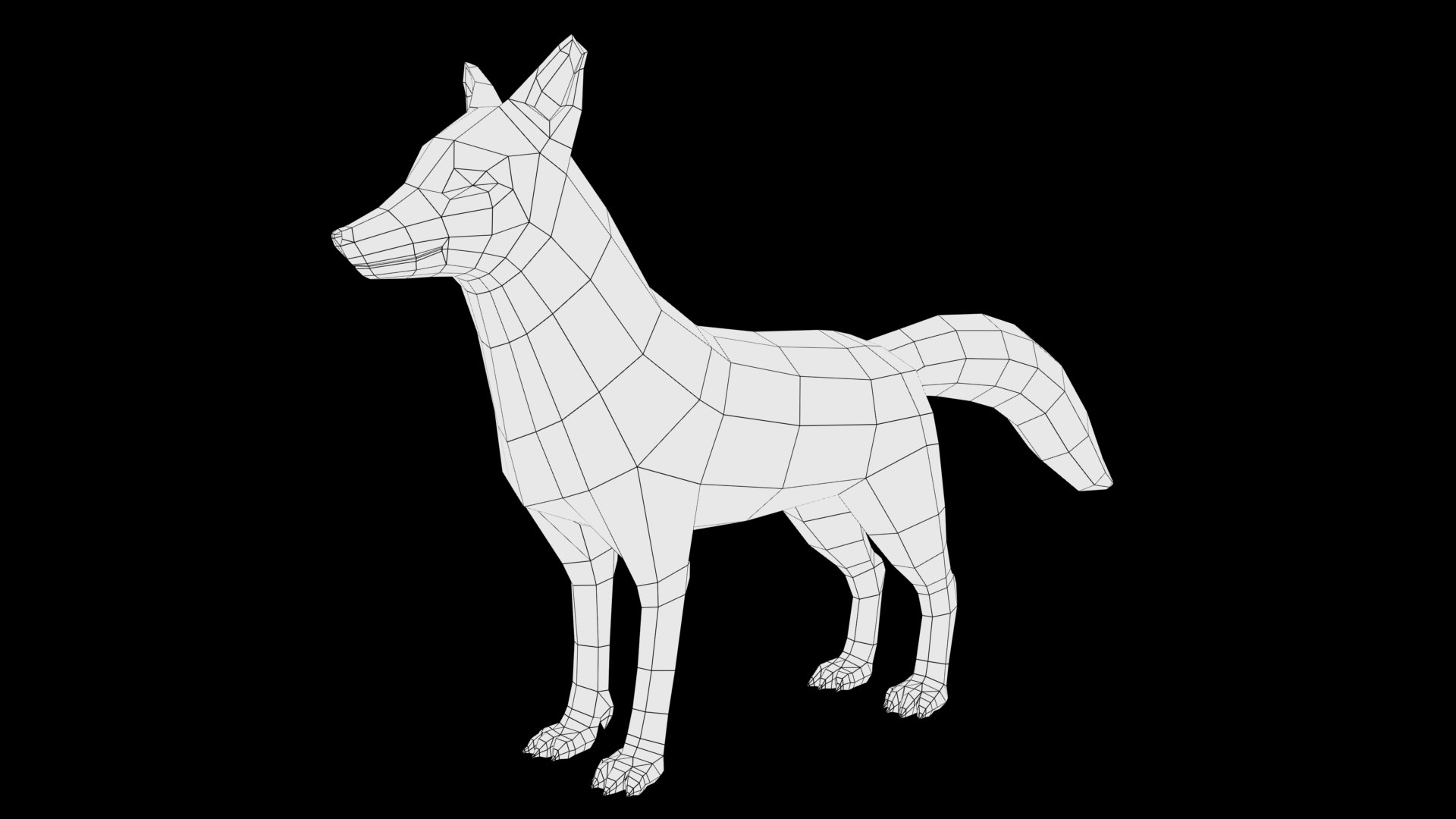 Fox 3D model - TurboSquid 1866159