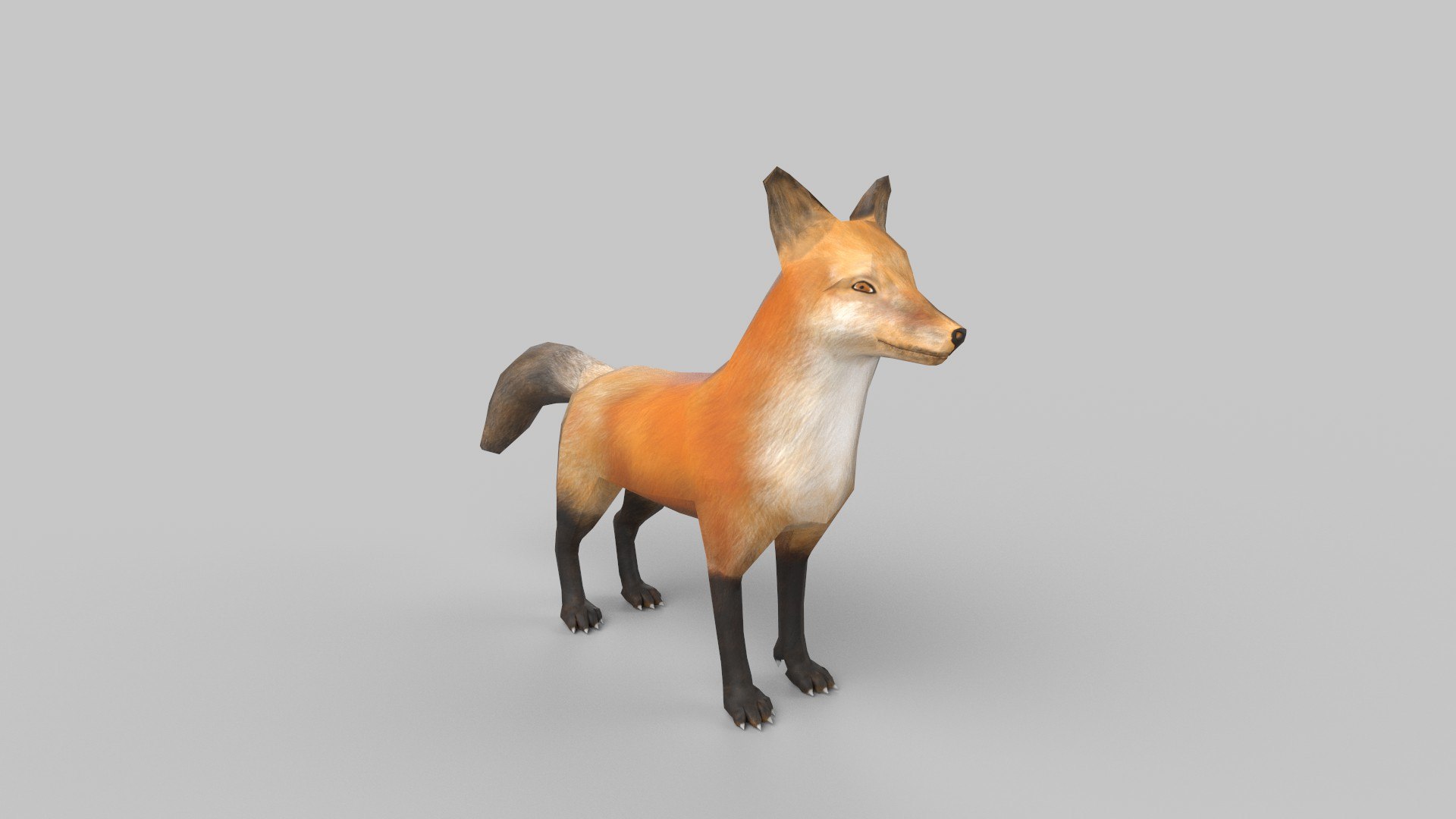 Fox 3D model - TurboSquid 1866159