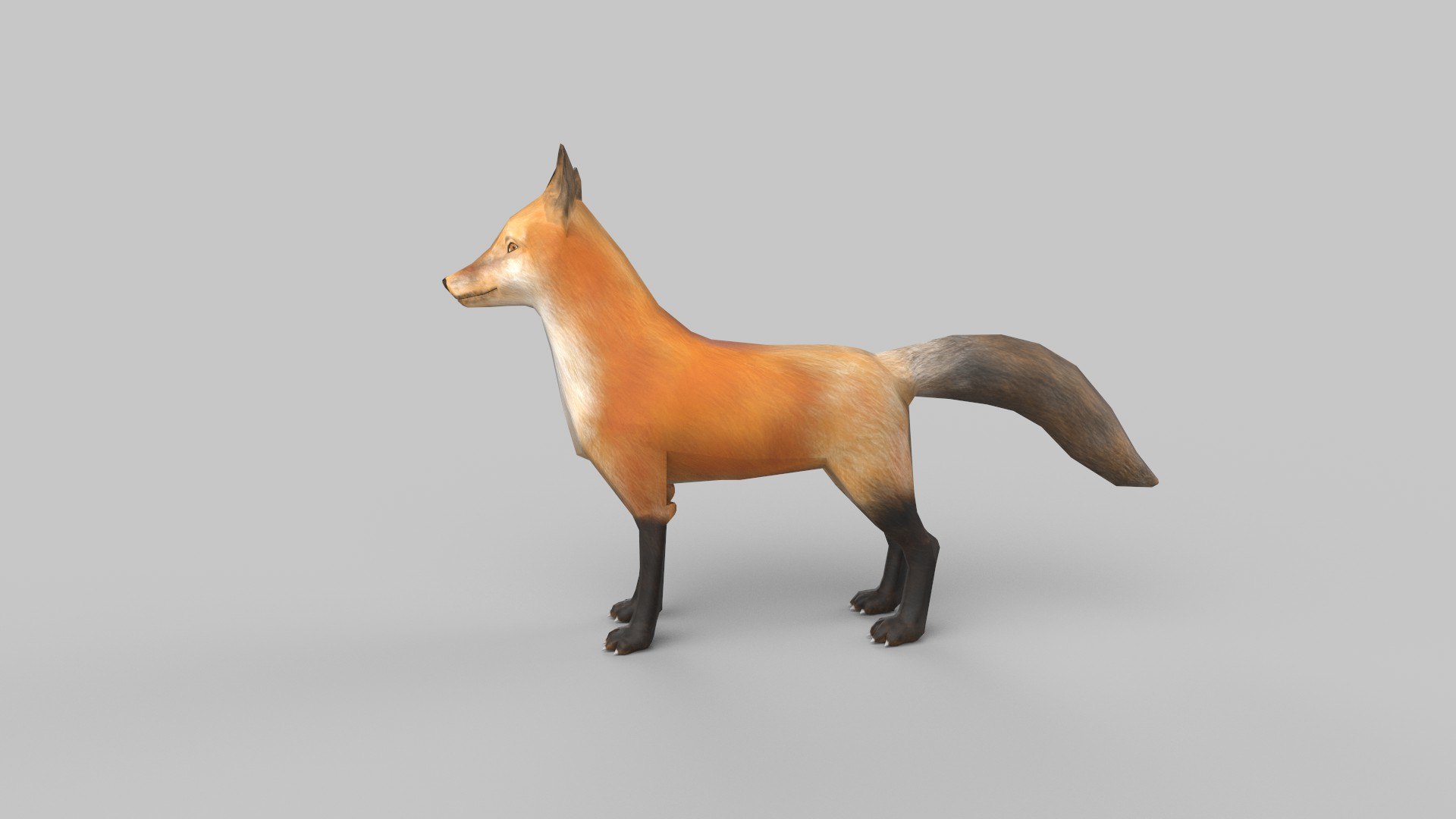 Fox 3D model - TurboSquid 1866159