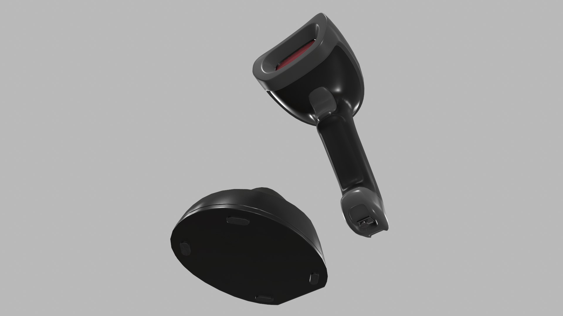 Low-poly Barcode Scanner 3D Model - TurboSquid 1578220