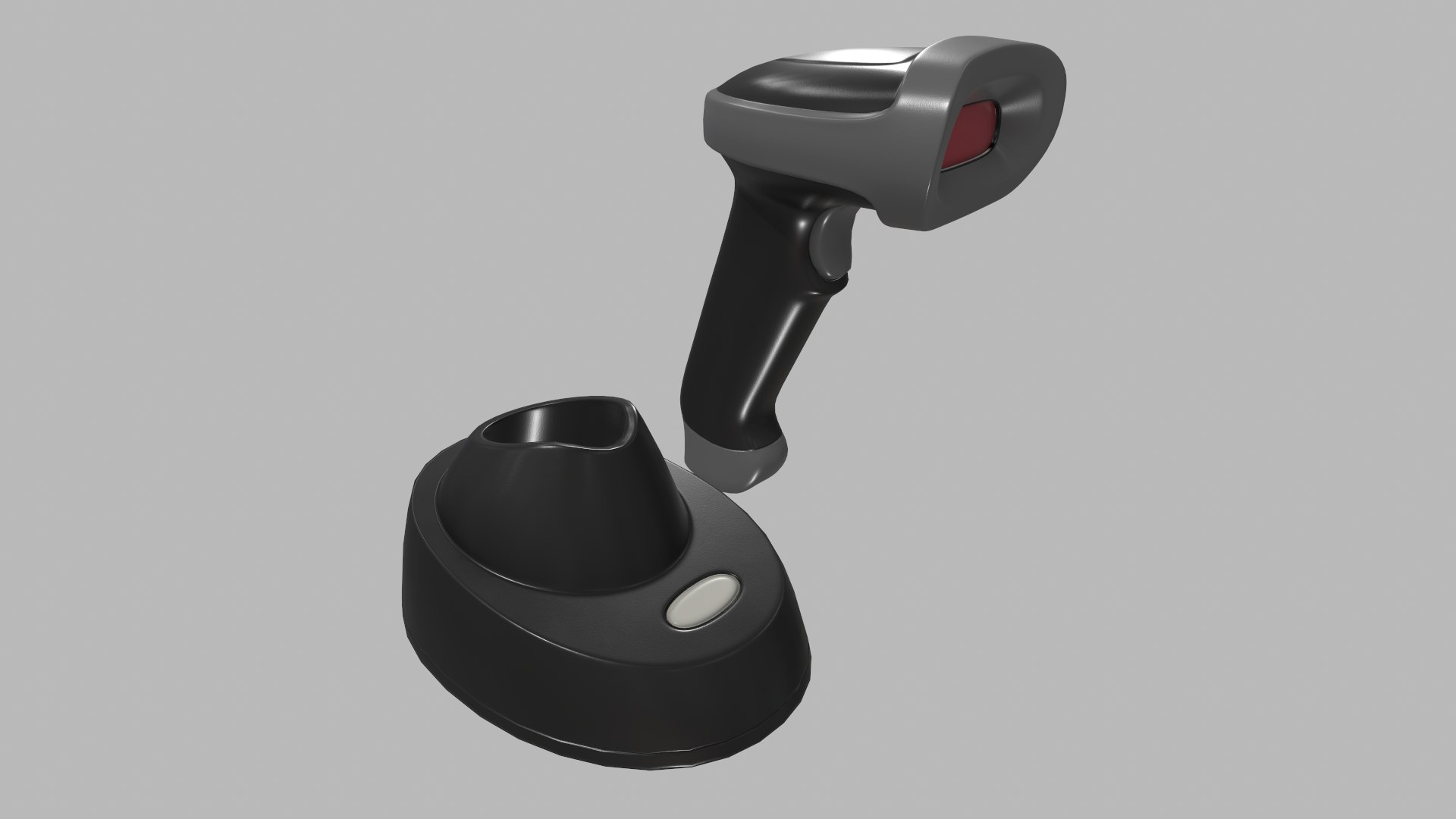 Low-poly Barcode Scanner 3D Model - TurboSquid 1578220
