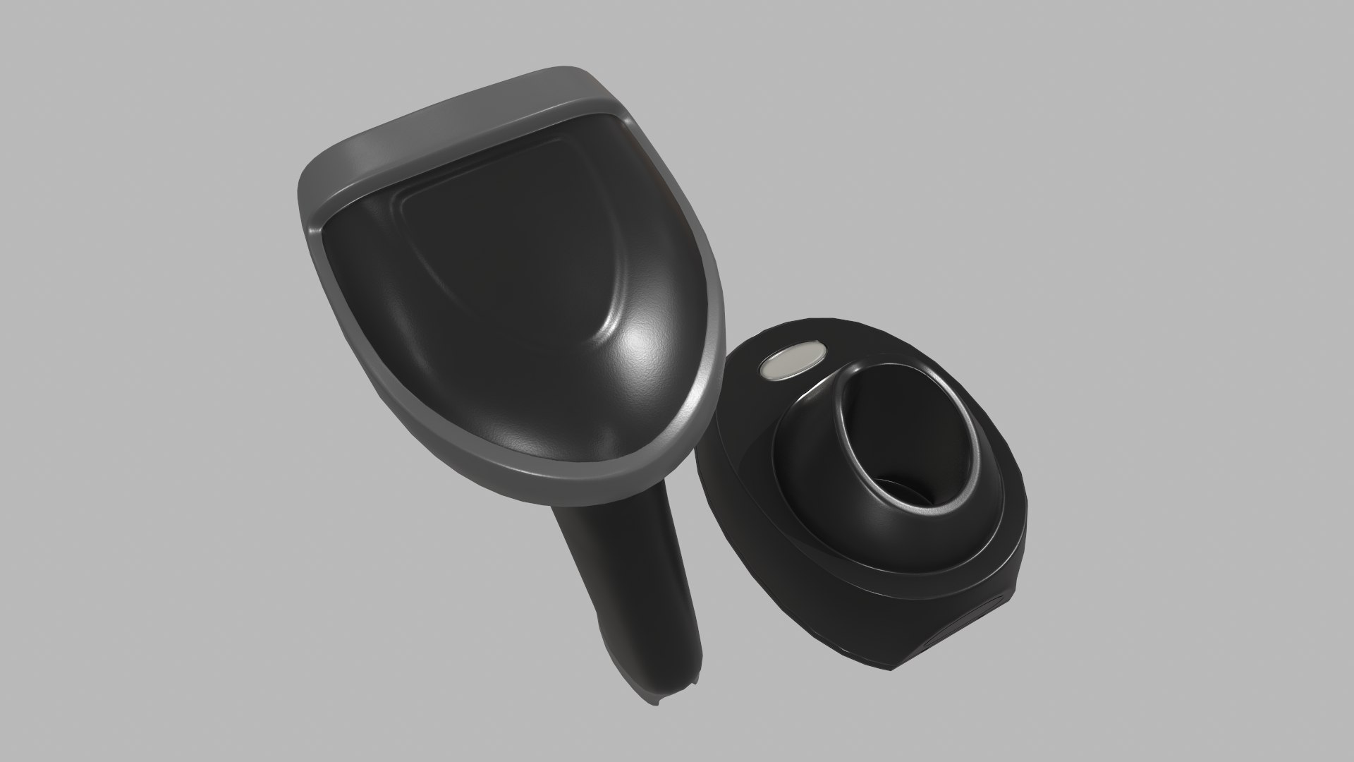 Low-poly Barcode Scanner 3D Model - TurboSquid 1578220