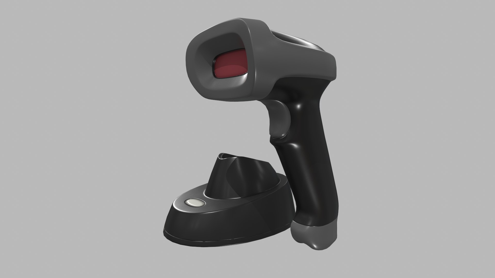 Low-poly Barcode Scanner 3D Model - TurboSquid 1578220