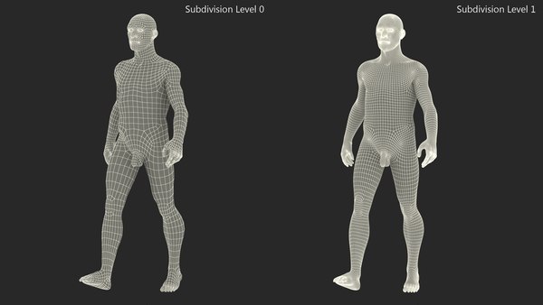 modelo 3d Homo Sapiens Caminando Piel - TurboSquid 2166925