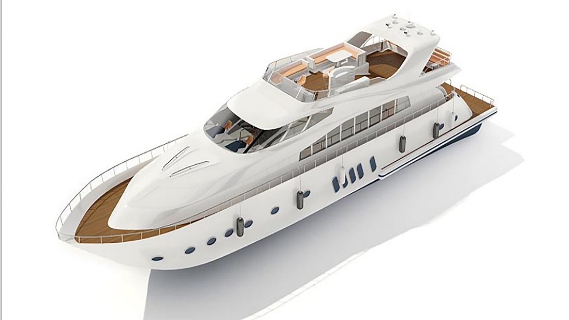 Yacht 3D model - TurboSquid 1747468