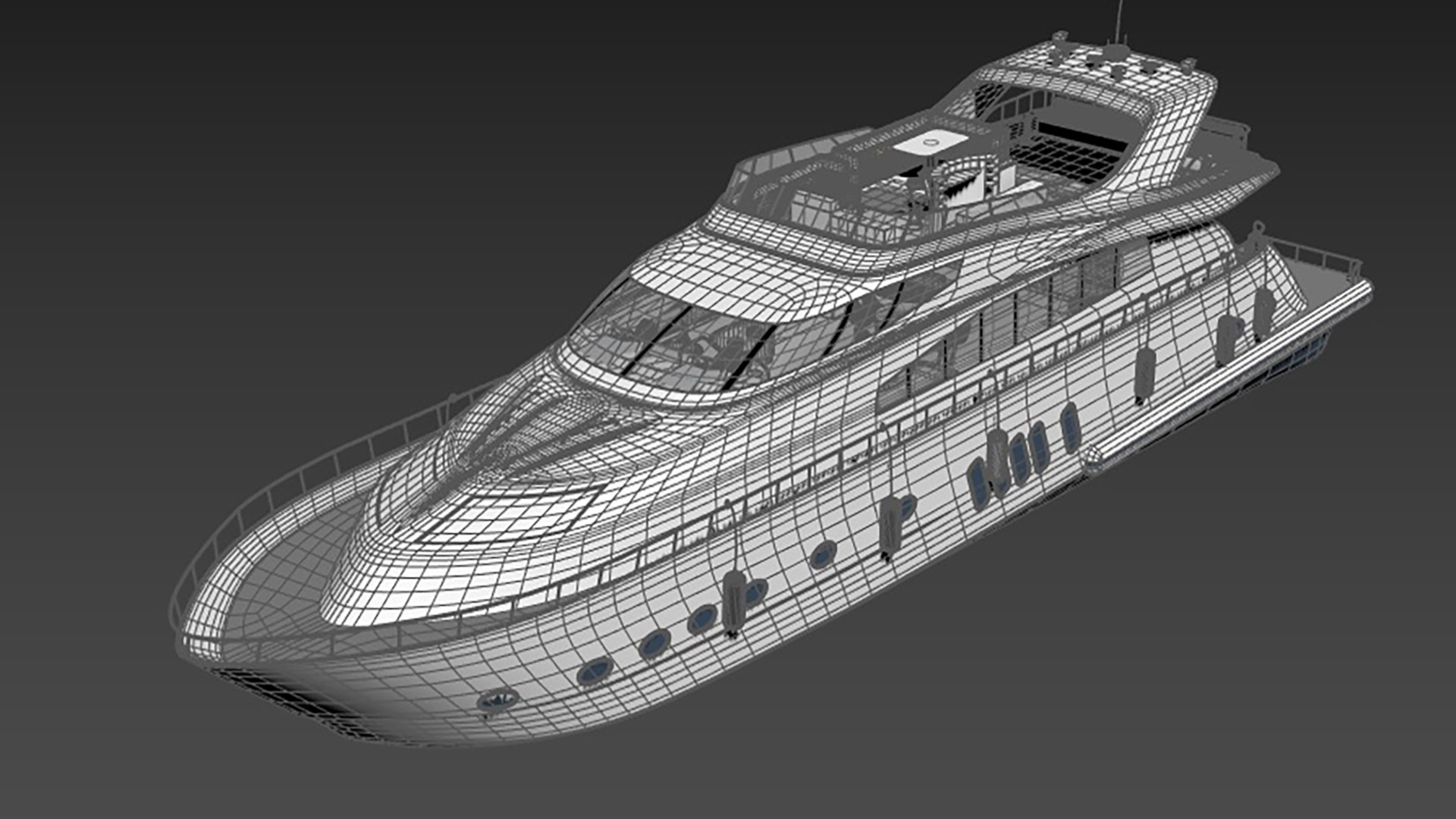 Yacht 3D model - TurboSquid 1747468