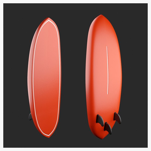 modelo 3d tabla de surf - TurboSquid 2089393