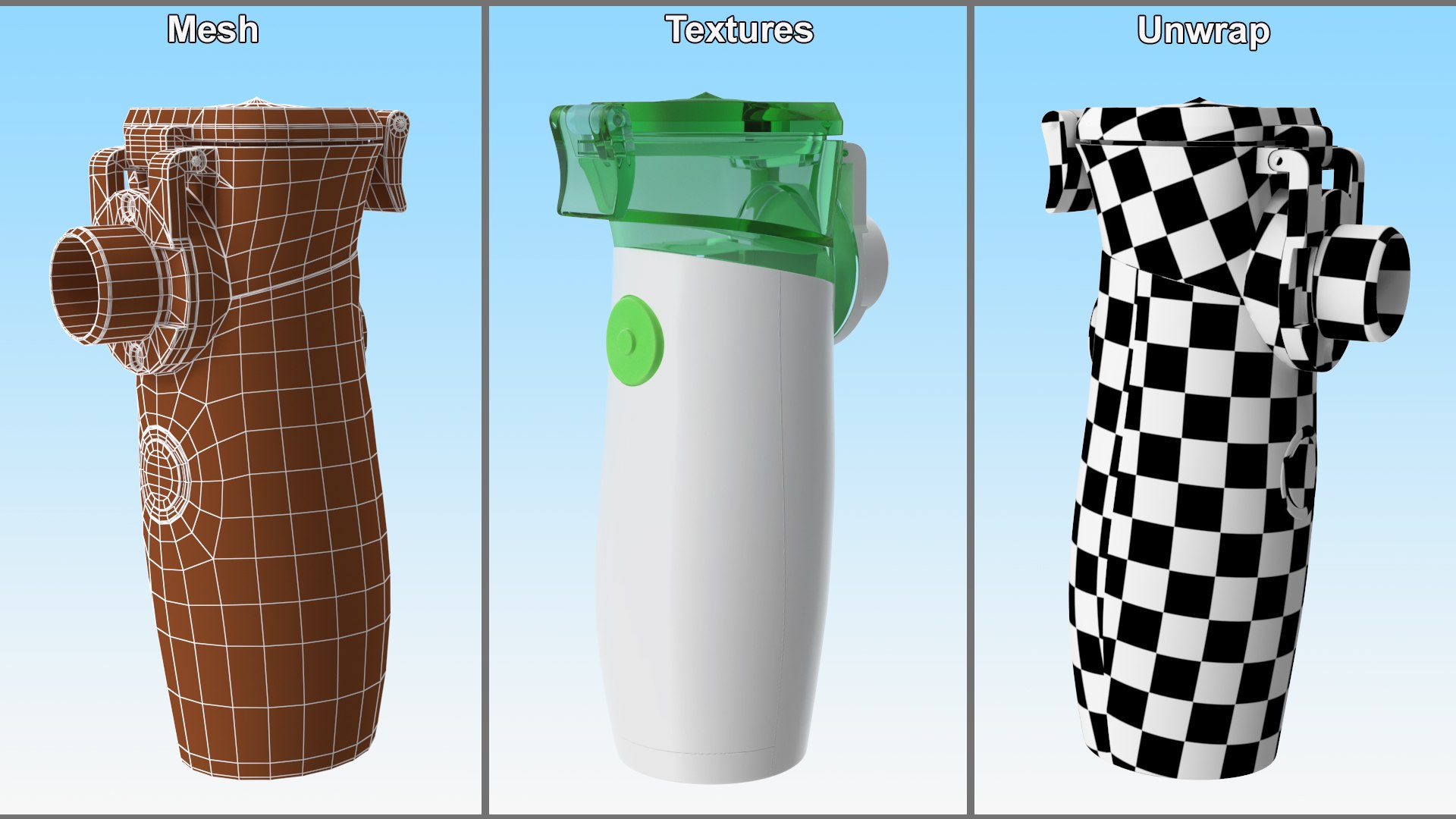 3D Portable Mini Inhaler Machine - TurboSquid 1919724