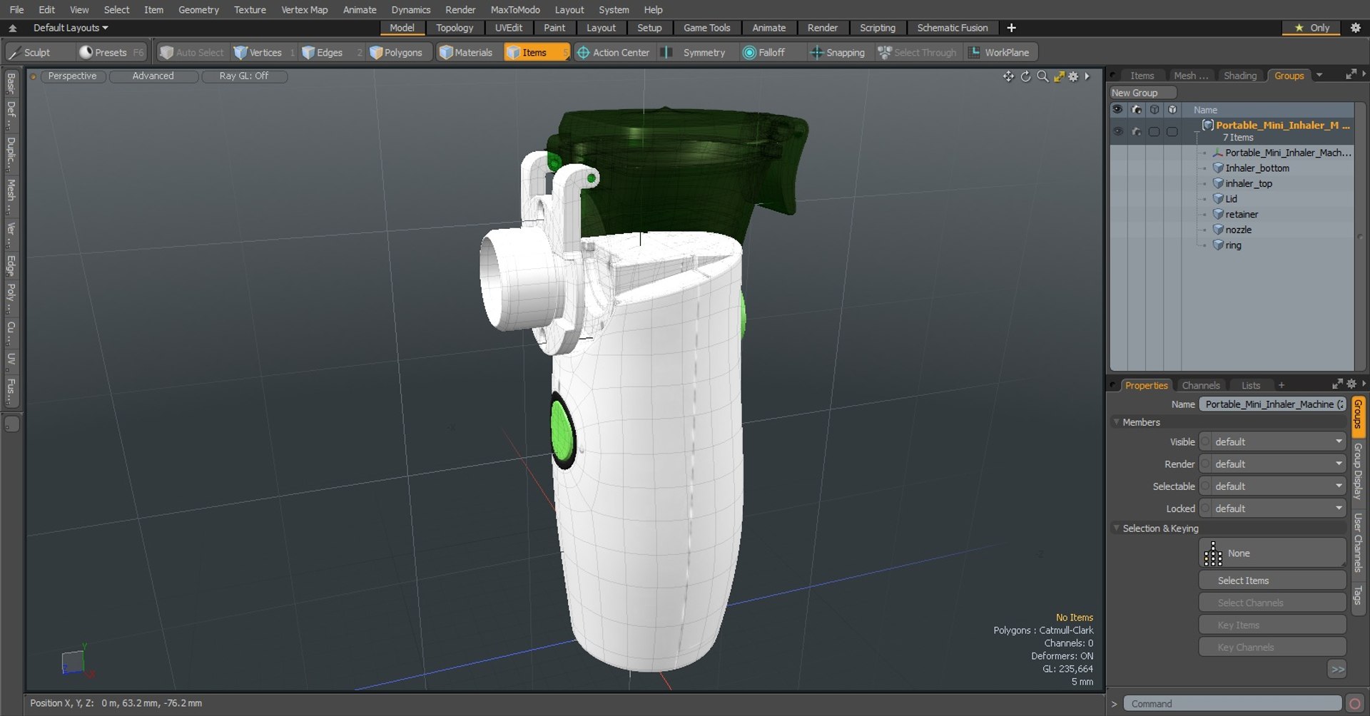 3D Portable Mini Inhaler Machine - TurboSquid 1919724