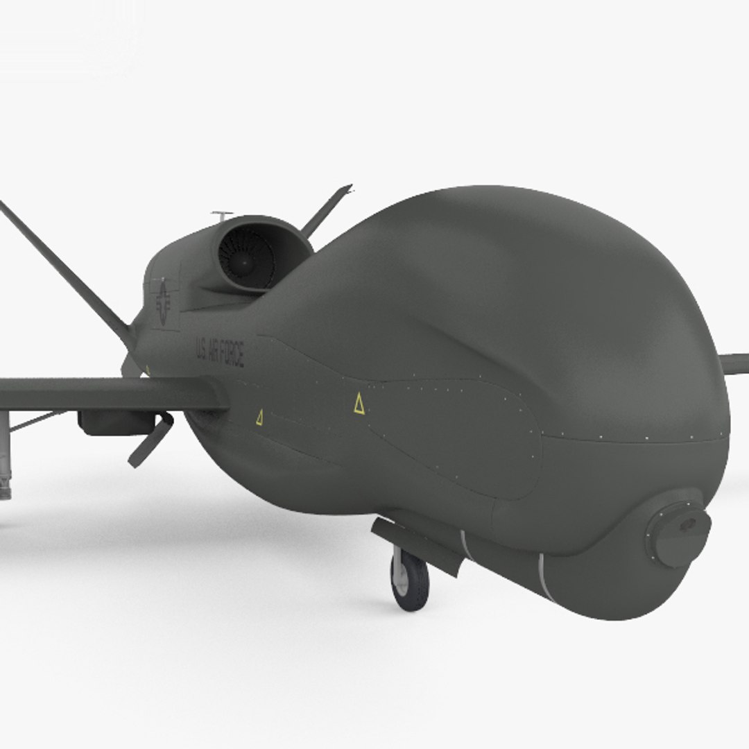 3D Northrop Grumman Rq-4 - TurboSquid 1479196