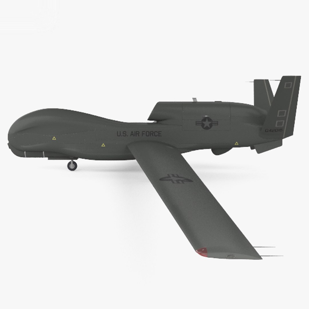 3D Northrop Grumman Rq-4 - TurboSquid 1479196