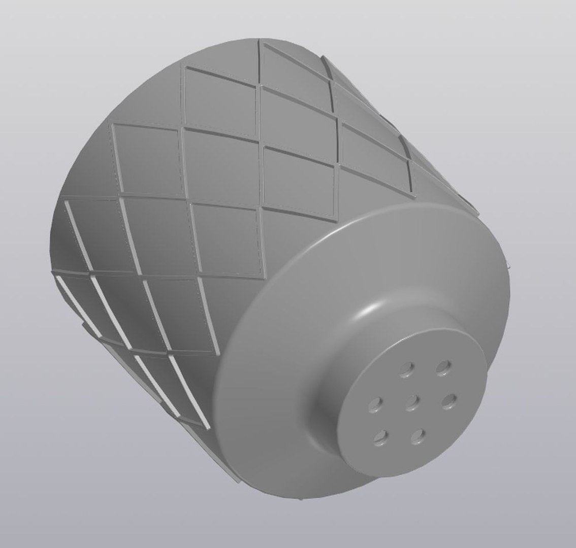 Flowerpot Rhombus 3D model - TurboSquid 1813520