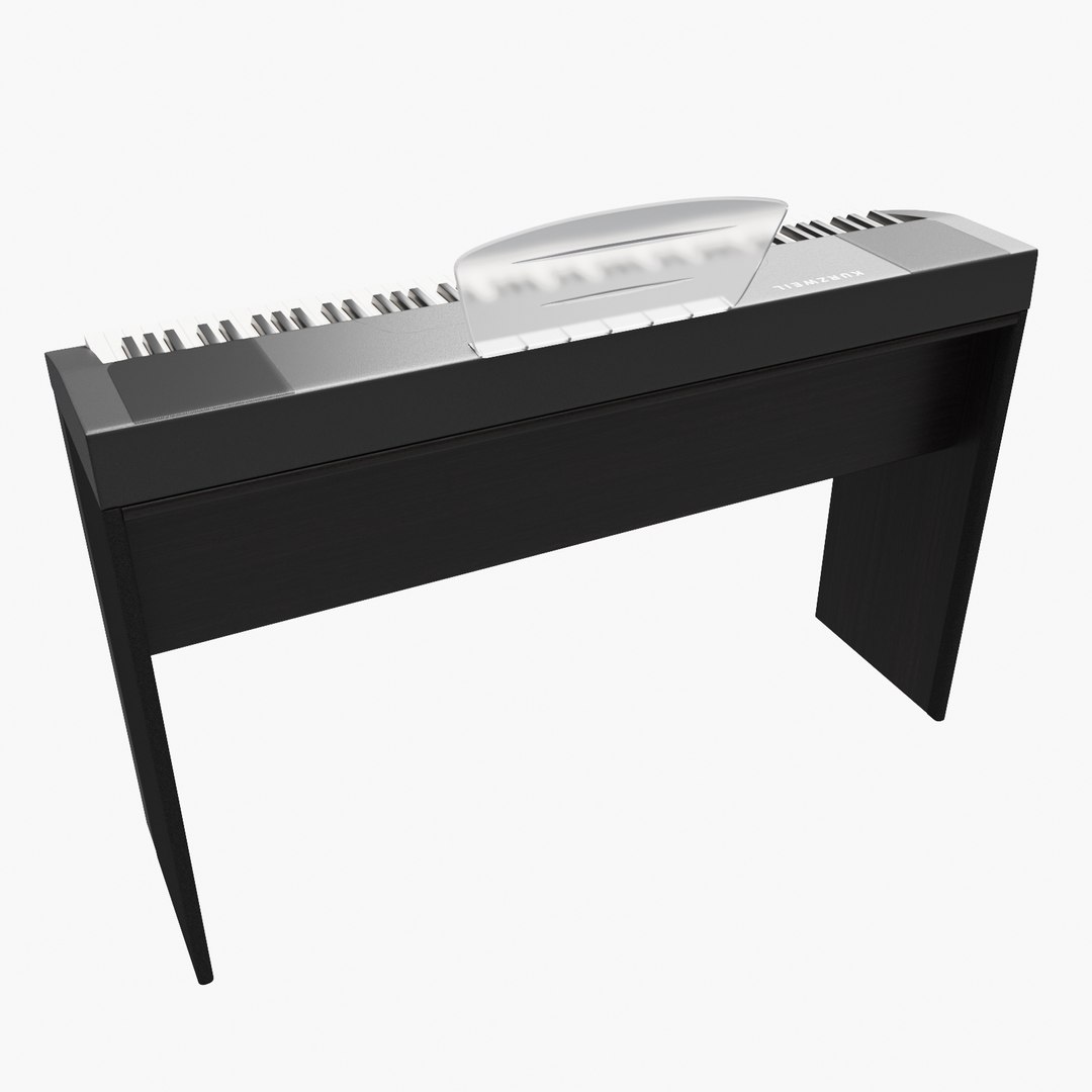 3D model piano music instrument - TurboSquid 1460255