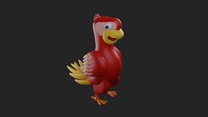 Cartoon Parrot glTF Models for Download | TurboSquid