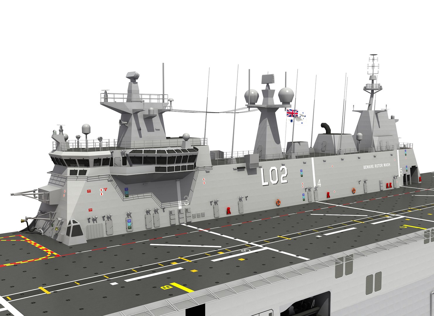 3D Model Australian Lhd - TurboSquid 1594307