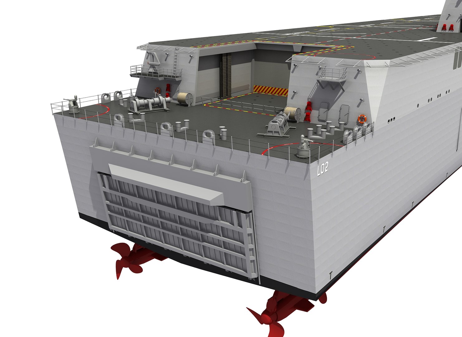 3D Model Australian Lhd - TurboSquid 1594307