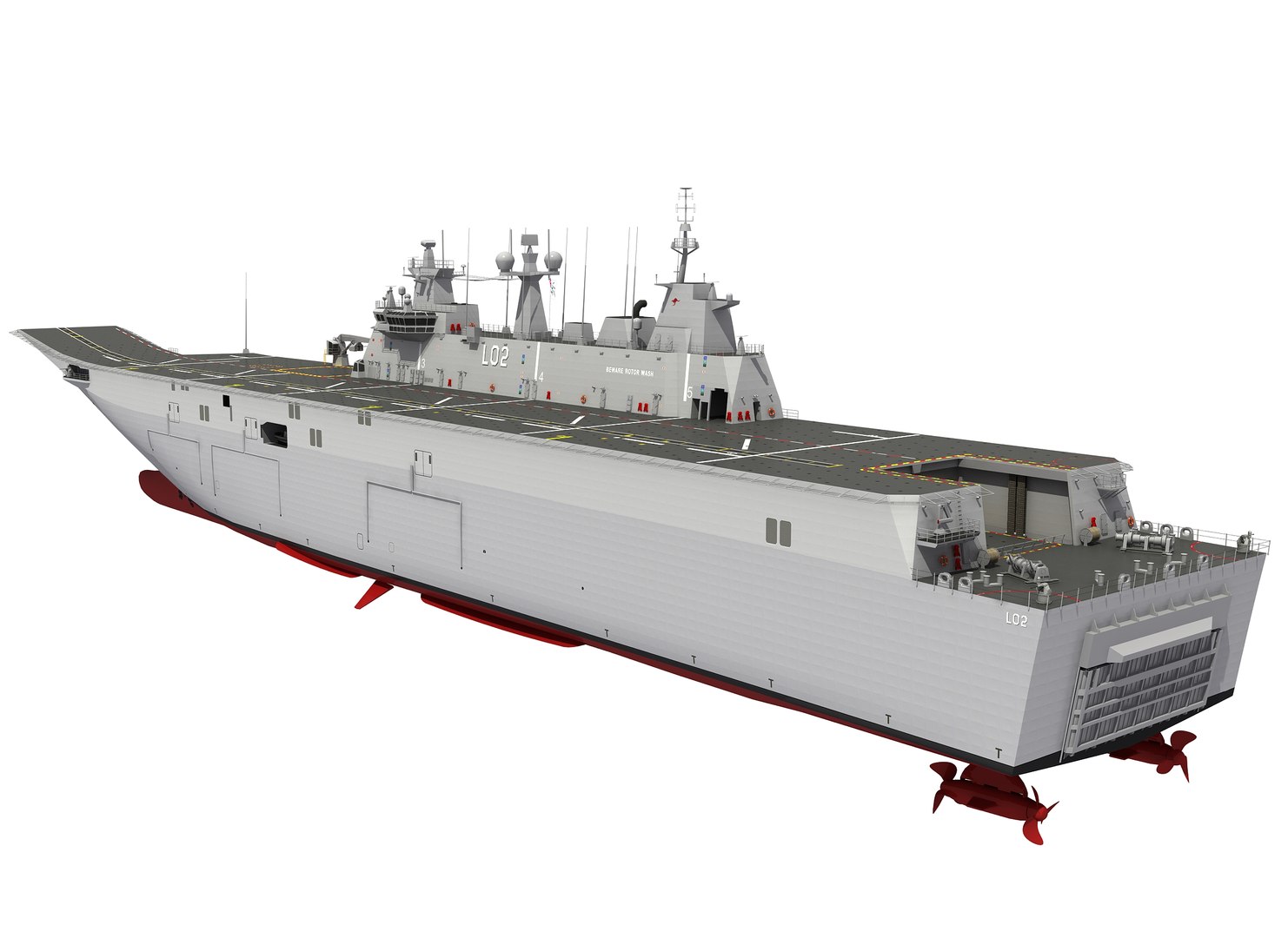 3D Model Australian Lhd - TurboSquid 1594307