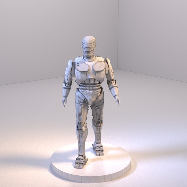 3D robocop model - TurboSquid 1185928