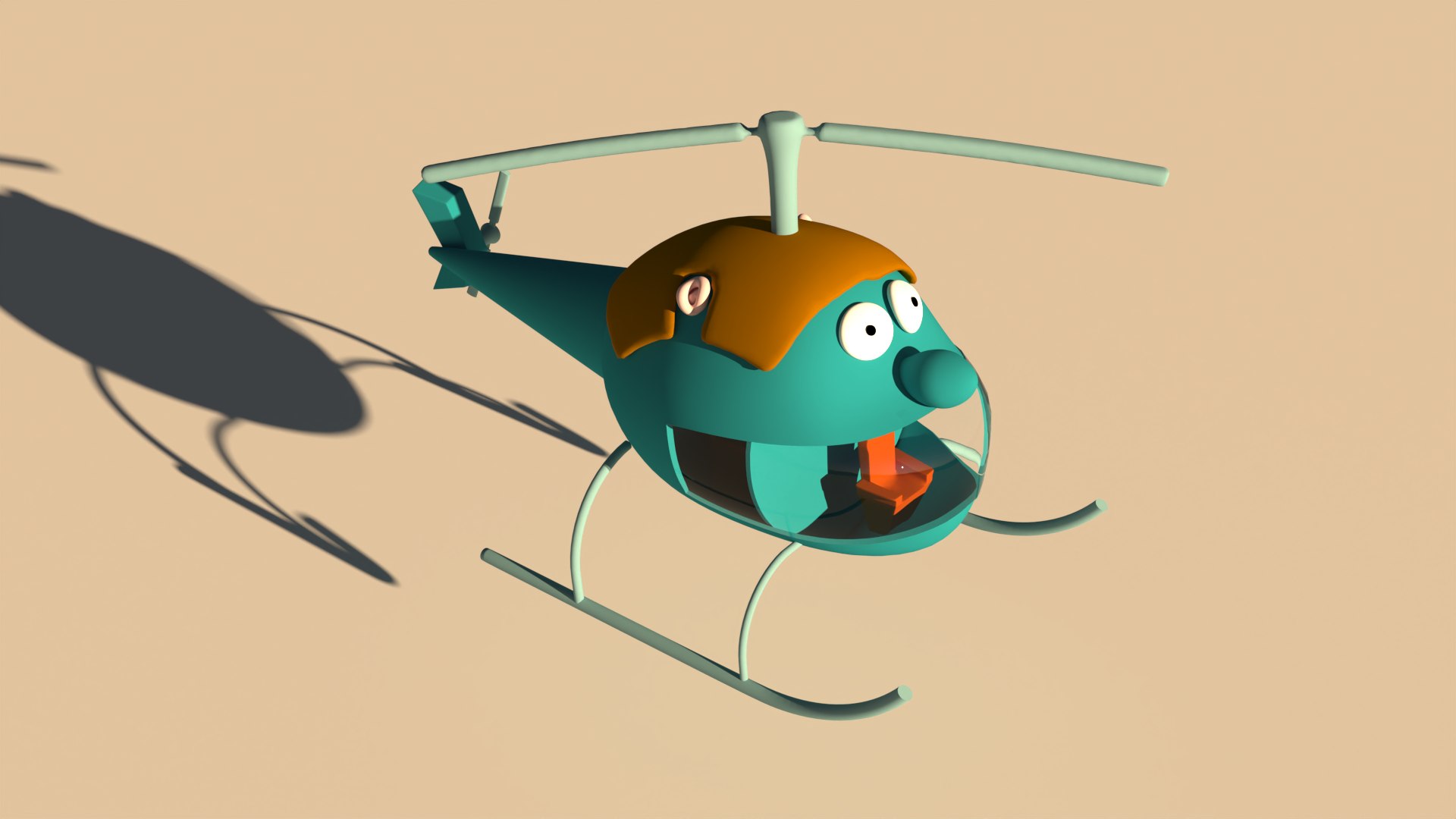 3D Family Guy Petercopter1 - TurboSquid 2410705