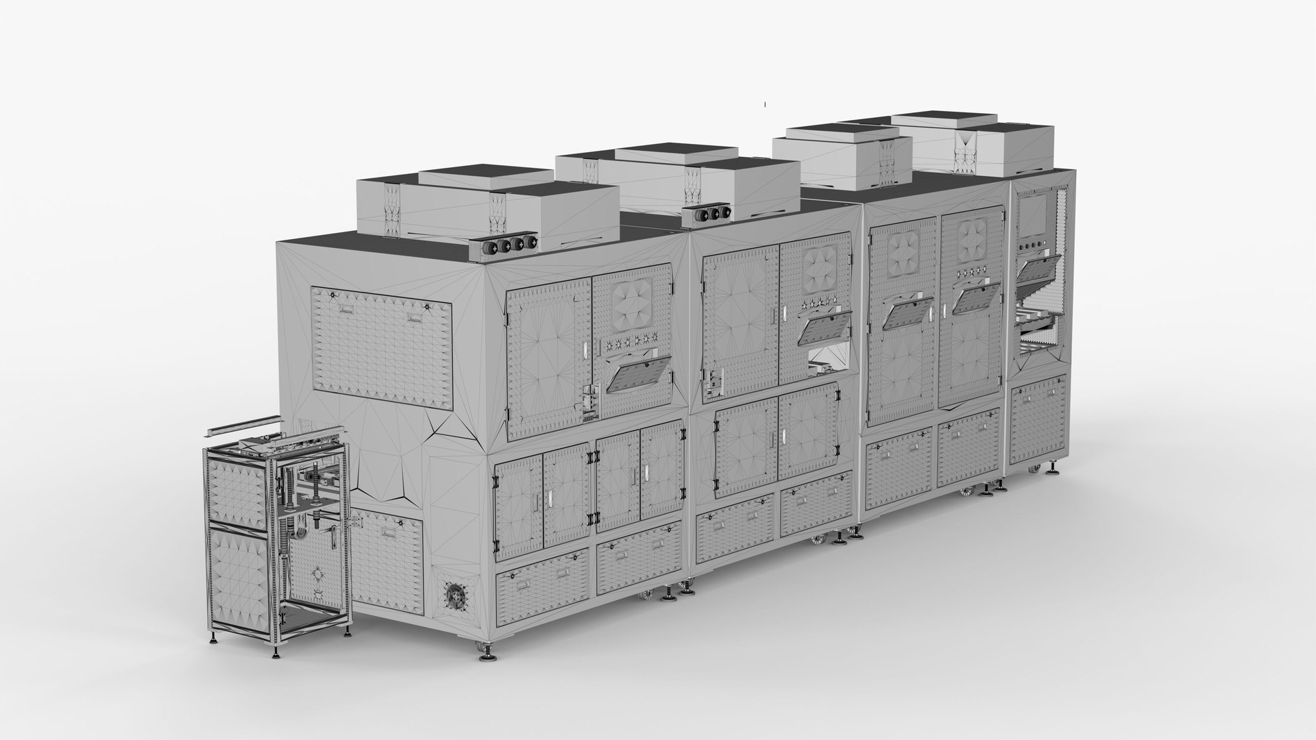 Automatic Mobile Phone Box Labeling and Assembly Earphone Machine 3D ...