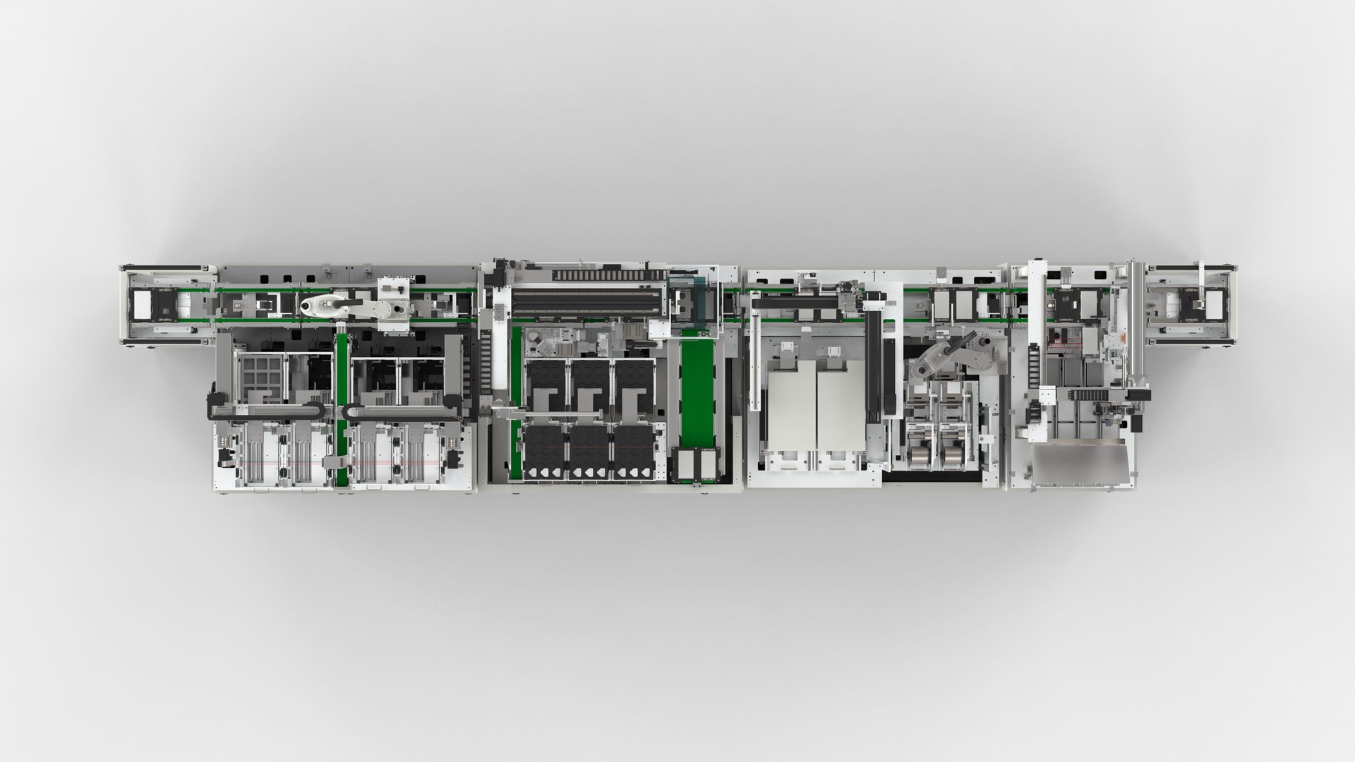 Automatic Mobile Phone Box Labeling And Assembly Earphone Machine 3D ...