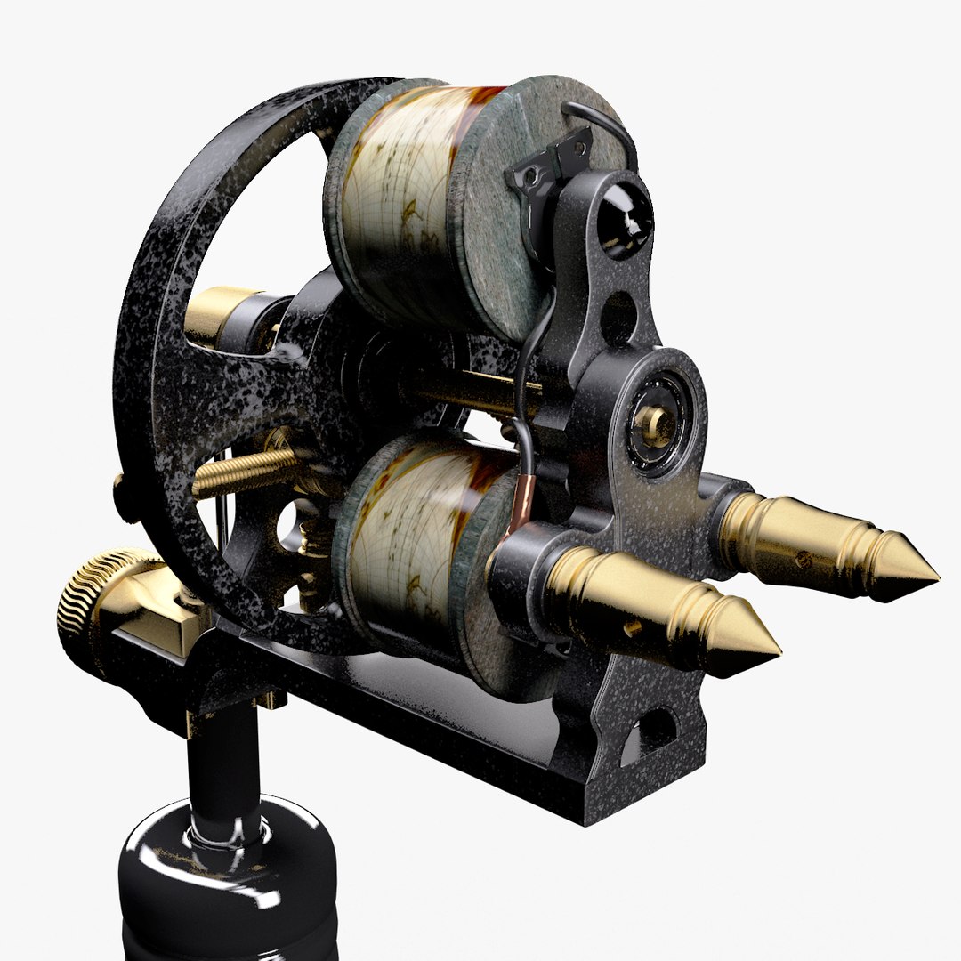 Professional Tattooing Machines 3ds