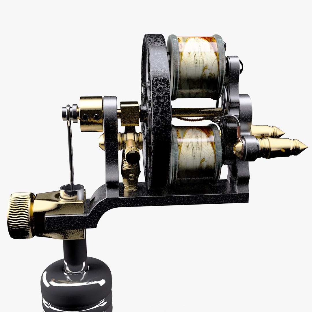 Professional Tattooing Machines 3ds