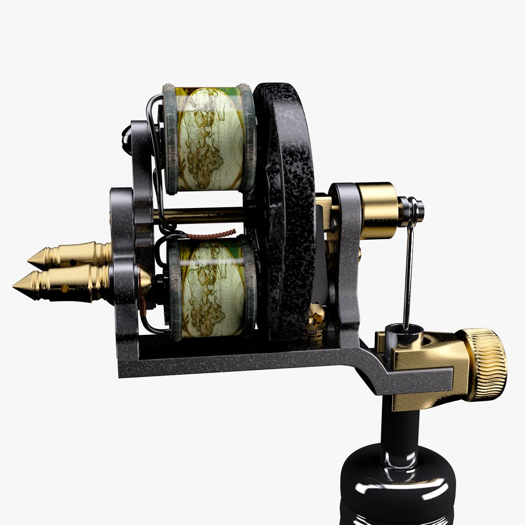 Professional Tattooing Machines 3ds