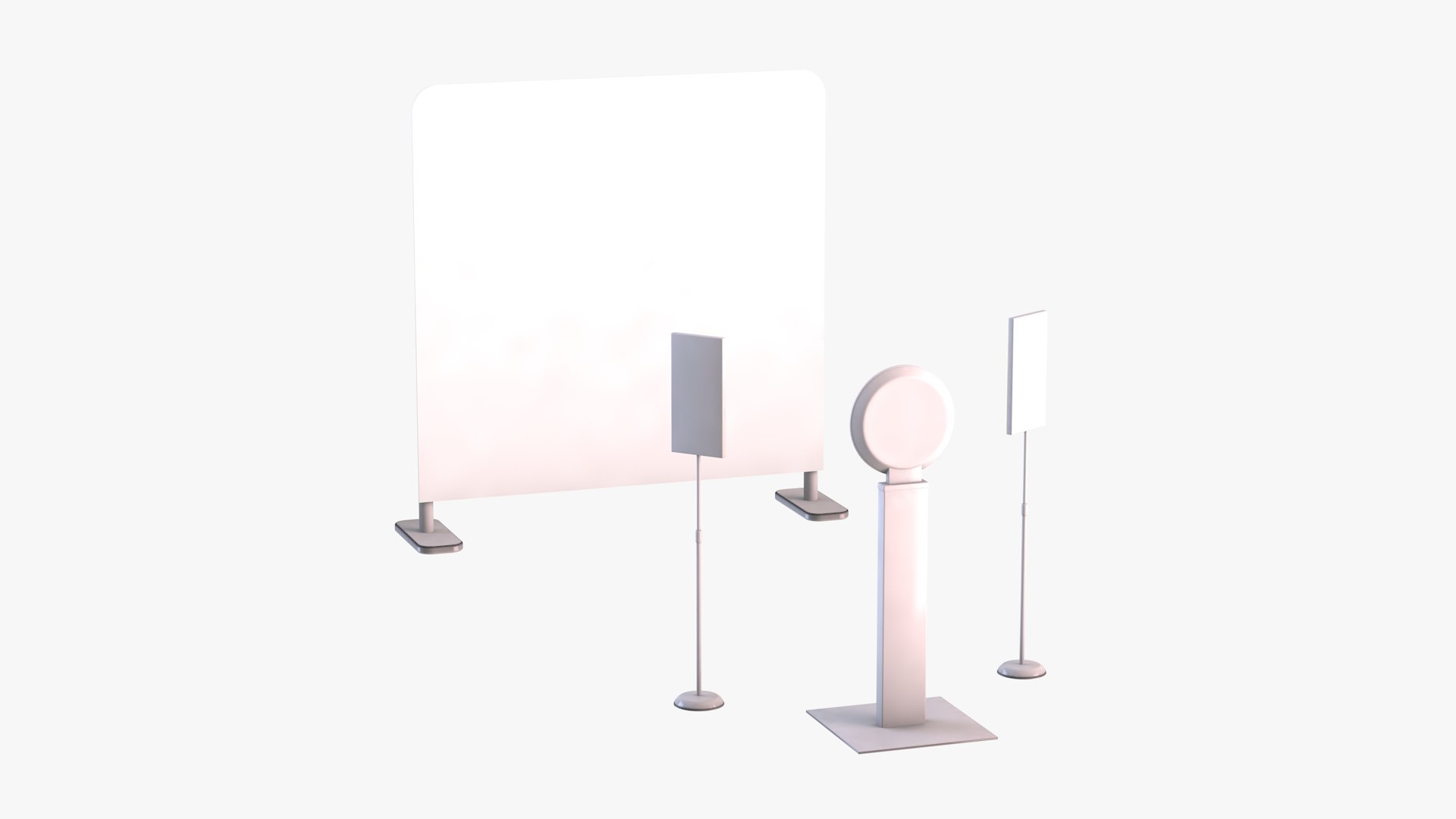 3D Booth - TurboSquid 2374565