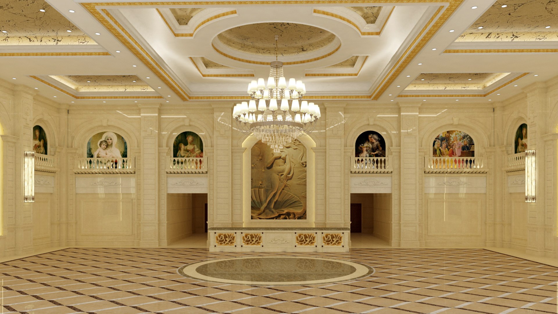 3D Lobby 01 - TurboSquid 2069479