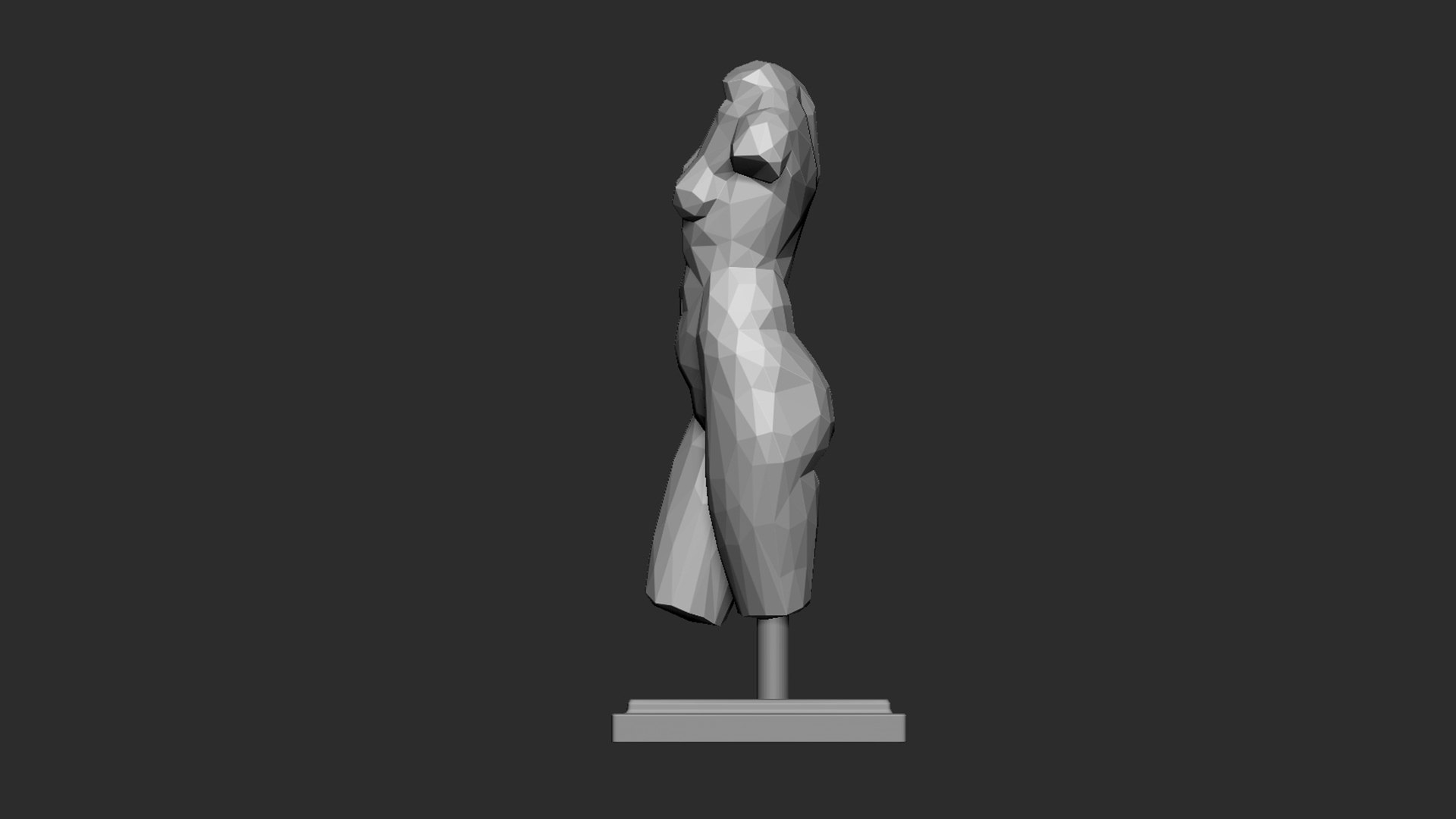 Woman statue model - TurboSquid 1973423