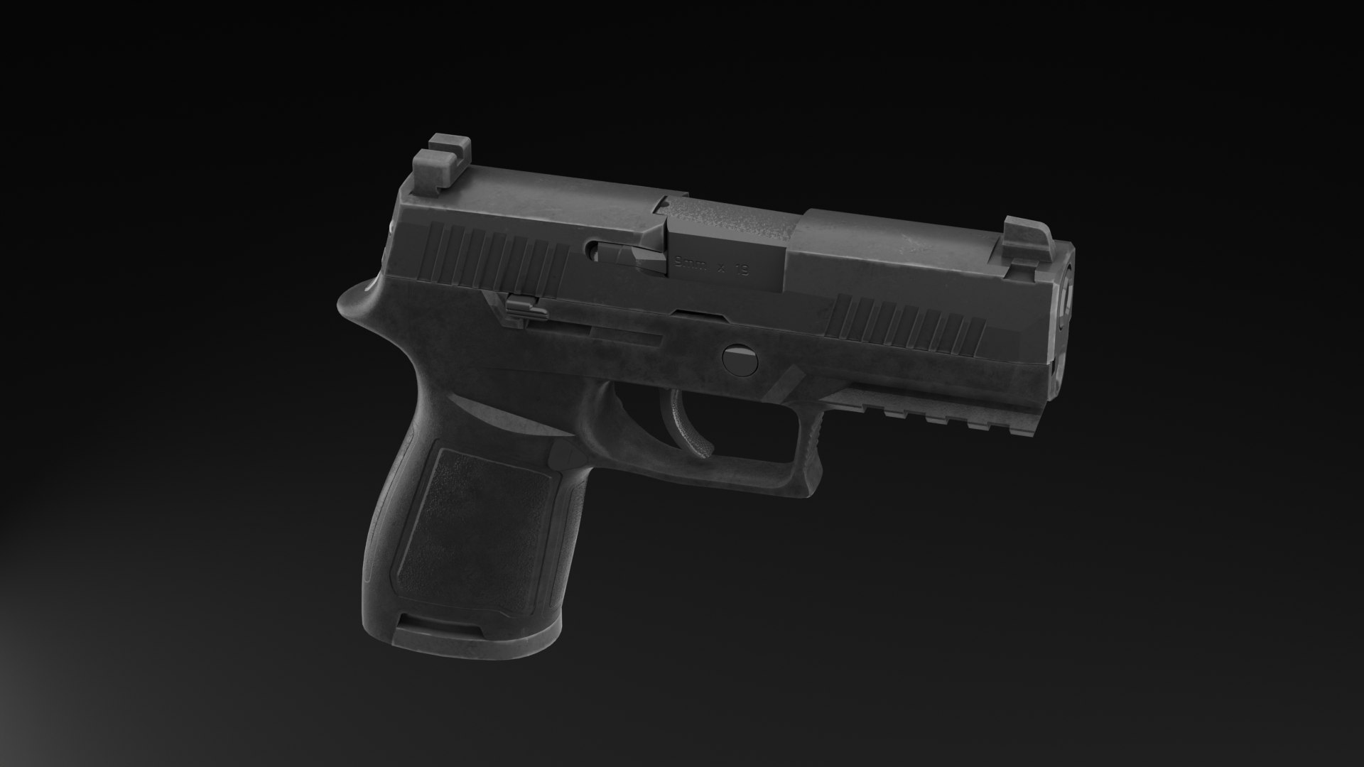 3D model Pistol P320 - TurboSquid 1990000