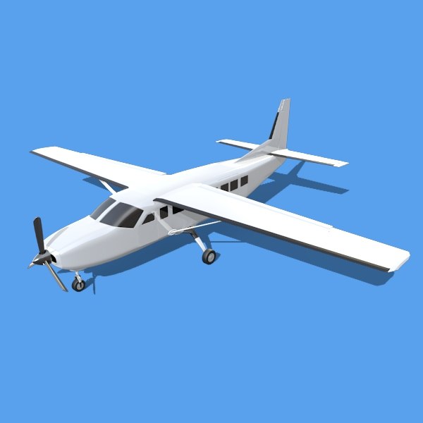 3d model cessna grand caravan